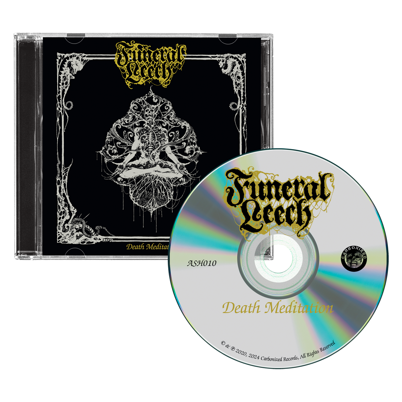Funeral Leech - Death Meditation CD – Carbonized Records EU/UK Store